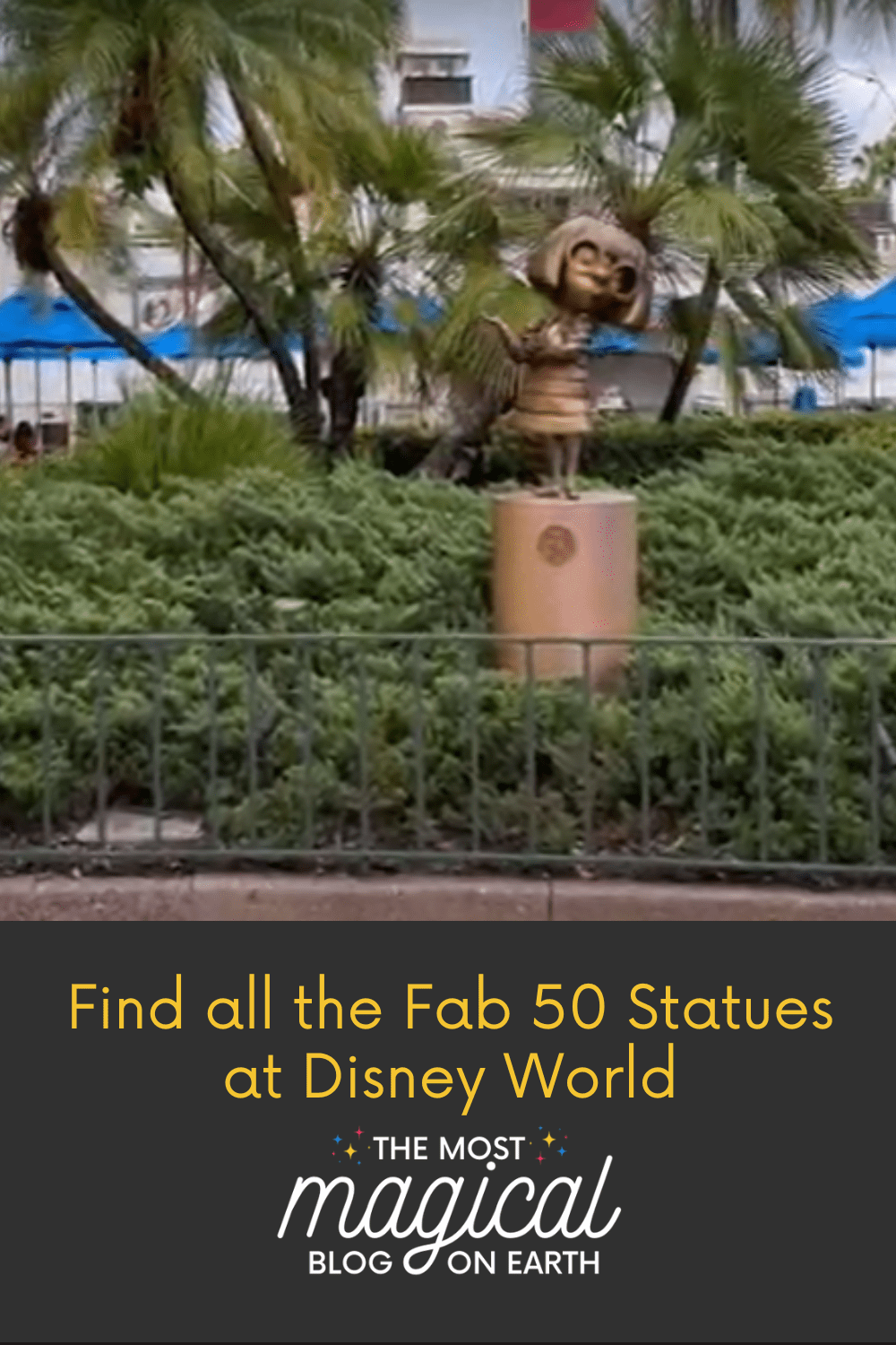 Find the Fab 50 Statues at Walt Disney World