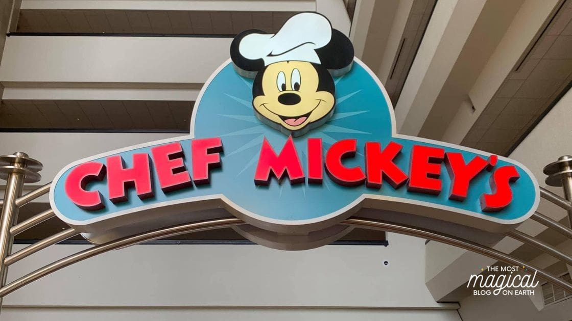 Disney World Chef Mickey's - Restaurant Review | The Most Magical Blog ...
