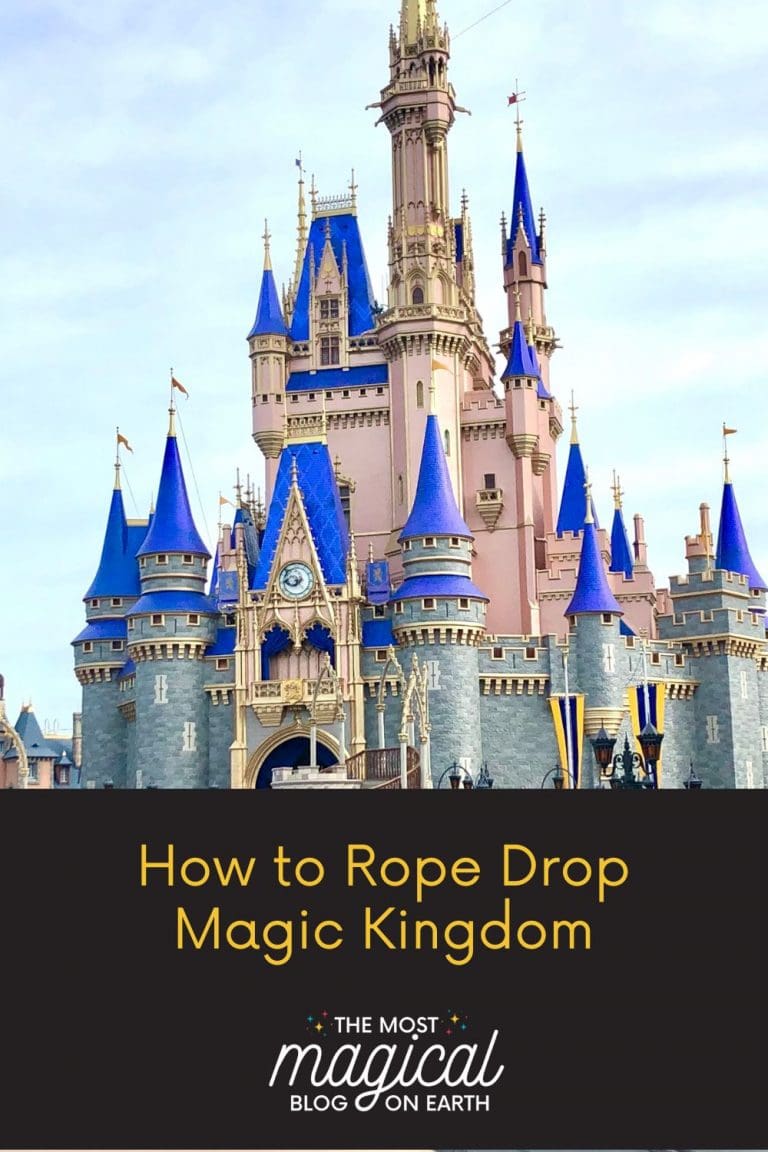 Disney's Magic Kingdom Rope Drop Guide
